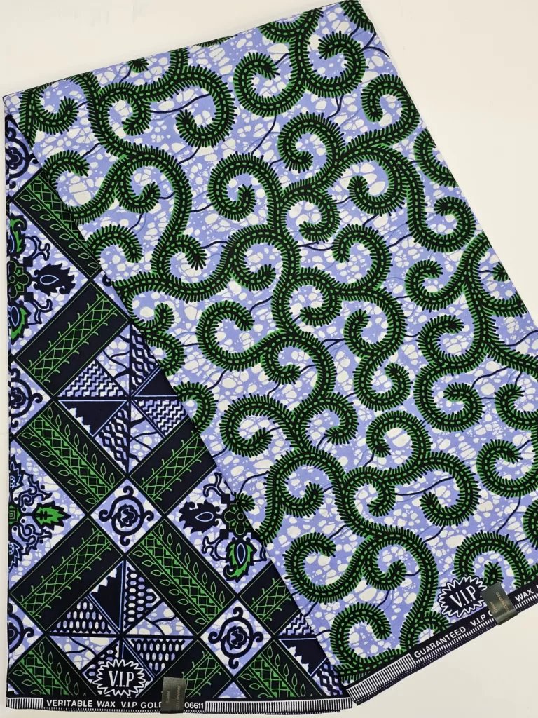 VIP-GOLD REAL BLOCK Wax Print / Ankara Wax Print / VIP-0036 - Afrodesigns