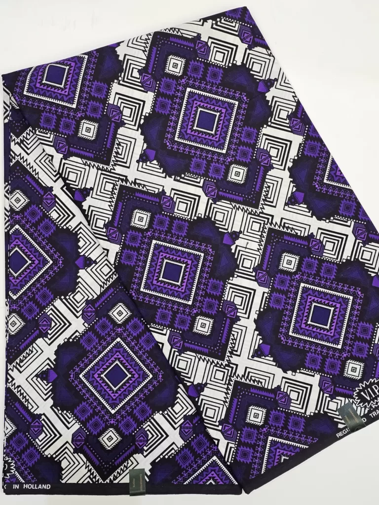 VIP-GOLD REAL BLOCK Wax Print / Ankara Wax Print / VIP-0037 - Afrodesigns